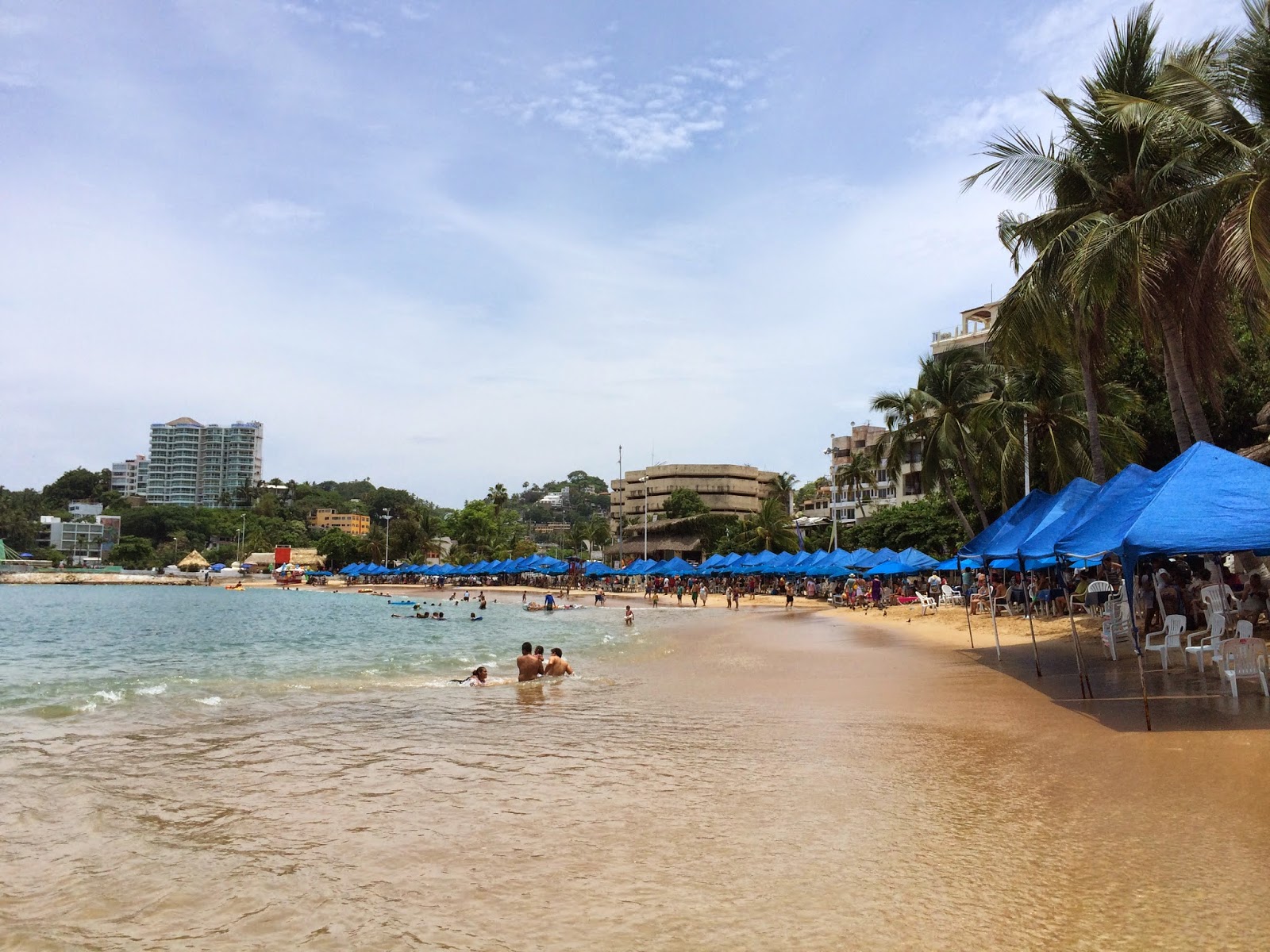 ACAPULCO POSTALES: ACAPULCO PLAYA CALETA